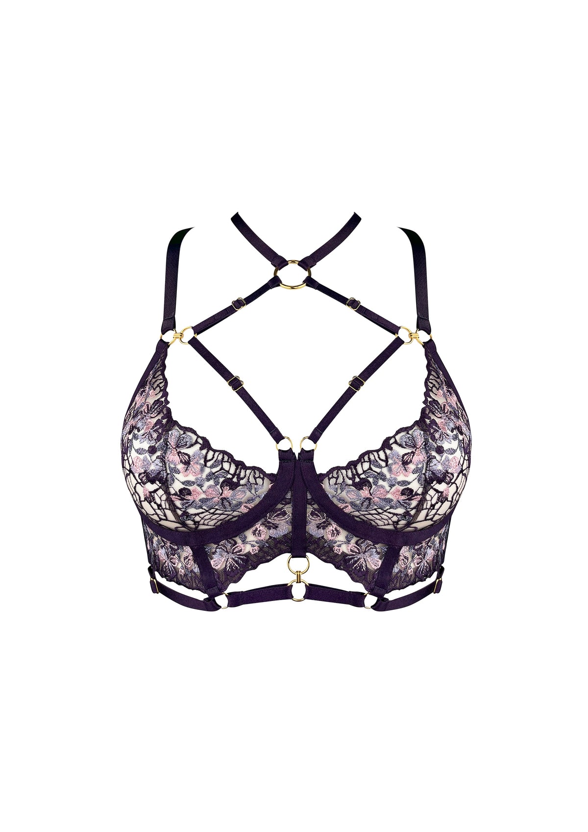 Bordelle Luxury Underwear Amela Collar Bodice Bra
