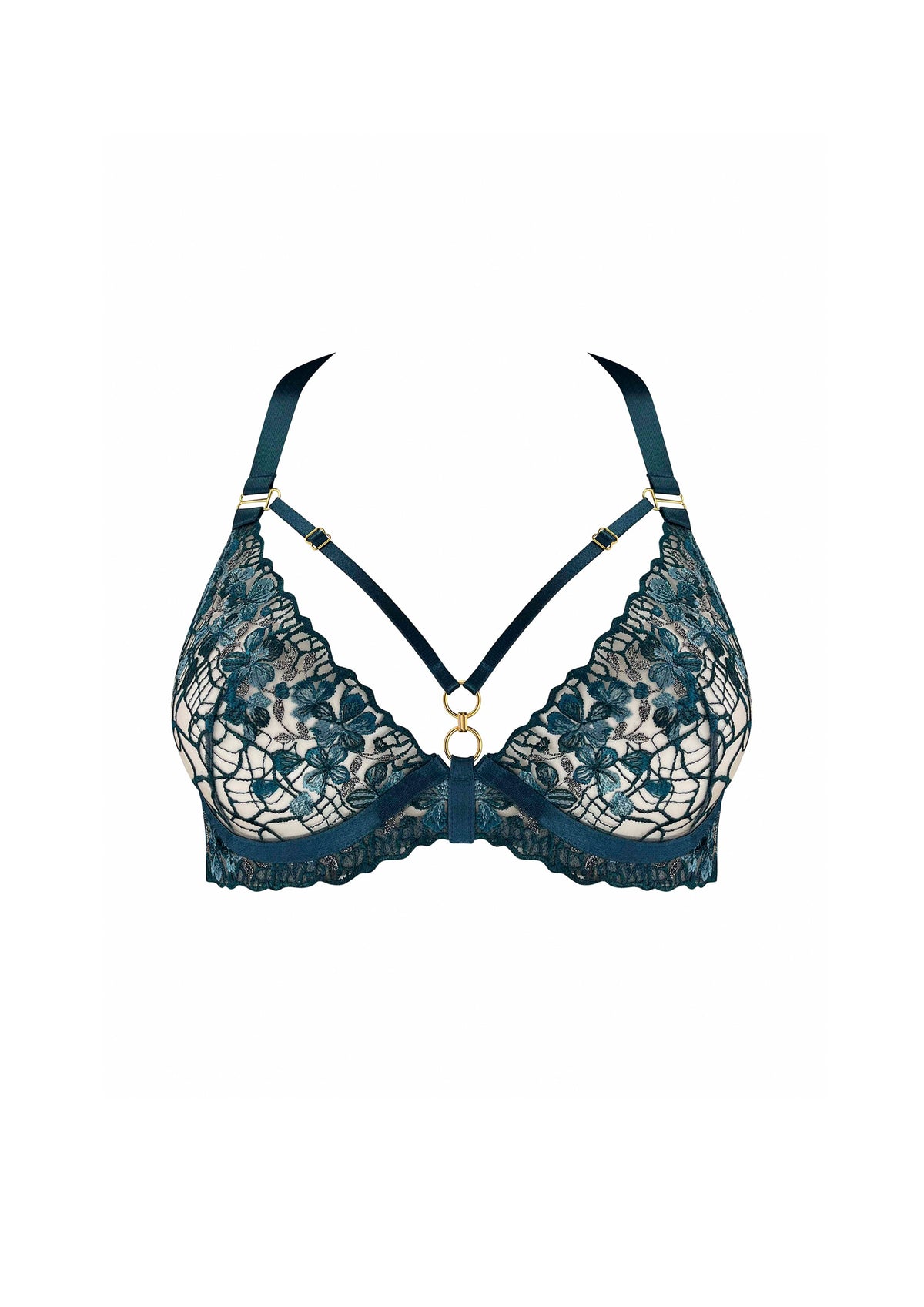 Bordelle Luxury Underwear Amela Plunge Wire Bra