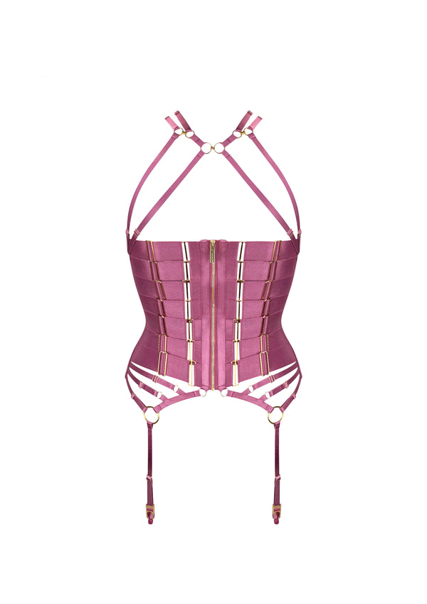 Melusina Raspberry Pink Basque – Bordelle