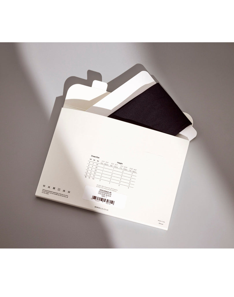 Bordelle 60 Denier Hold Ups Hosiery Black